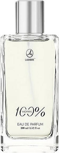 Lambre 100% Woman Eau de Parfum (852013) (ID#1845125341), цена: 865 ₴, купить на Prom.ua