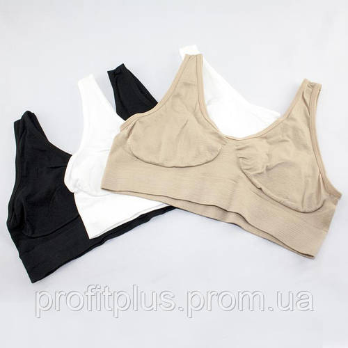 Купити Бюстгальтер безшовний комплект Supretto Ahh Bra 3 шт., р. XXXL ...