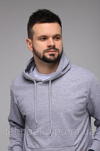 Купить Худи мужской Demos DMS005 baza L Серый 2000989425724 TE, код ...