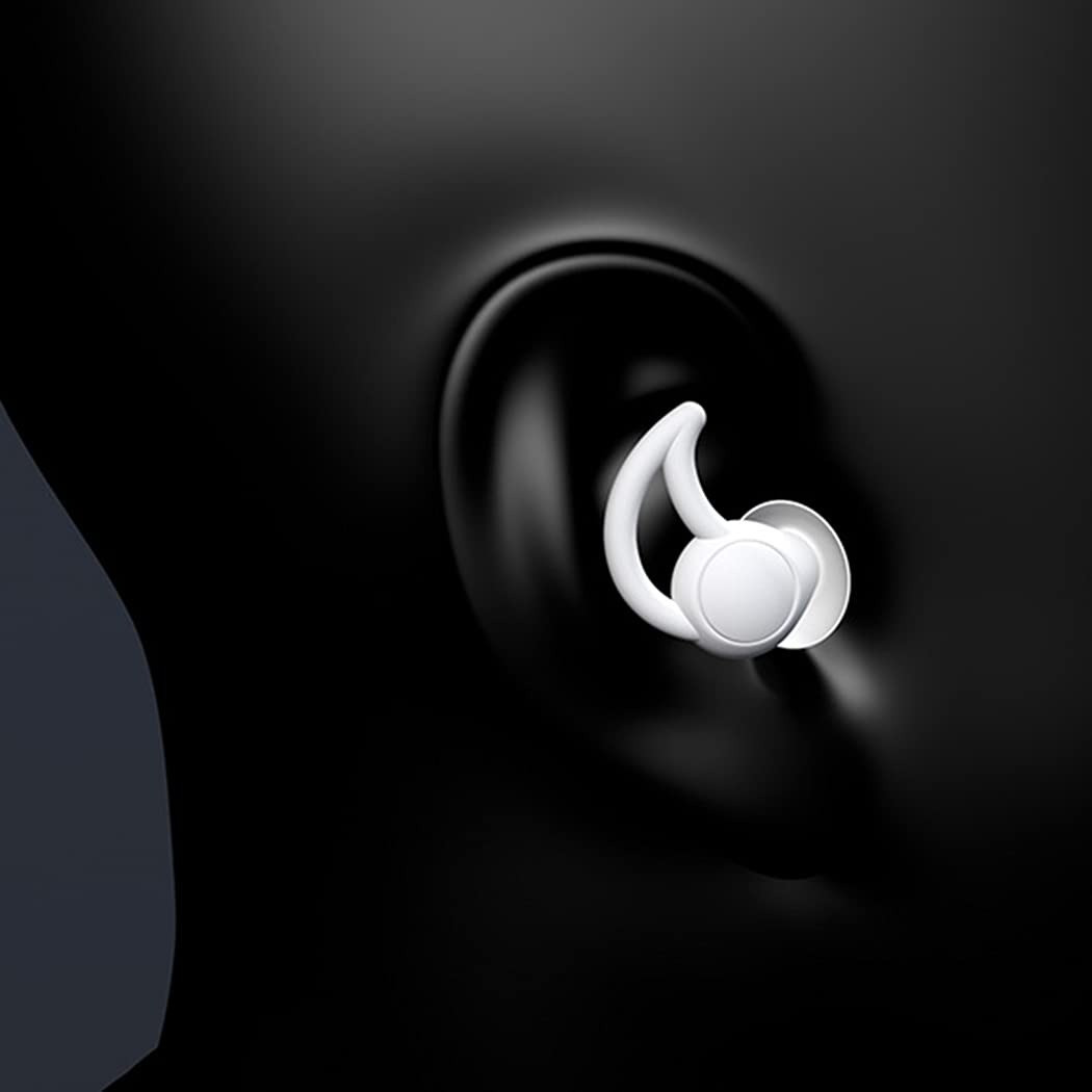 Беруши затычки для ушей для плавания, Белые (1 пара) силиконовые ...