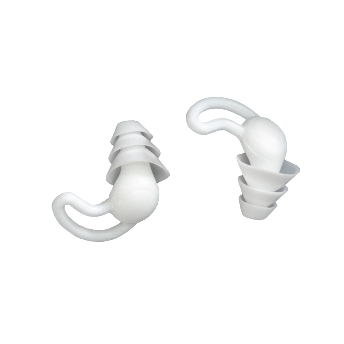 Беруши затычки для ушей для плавания, Белые (1 пара) силиконовые ...