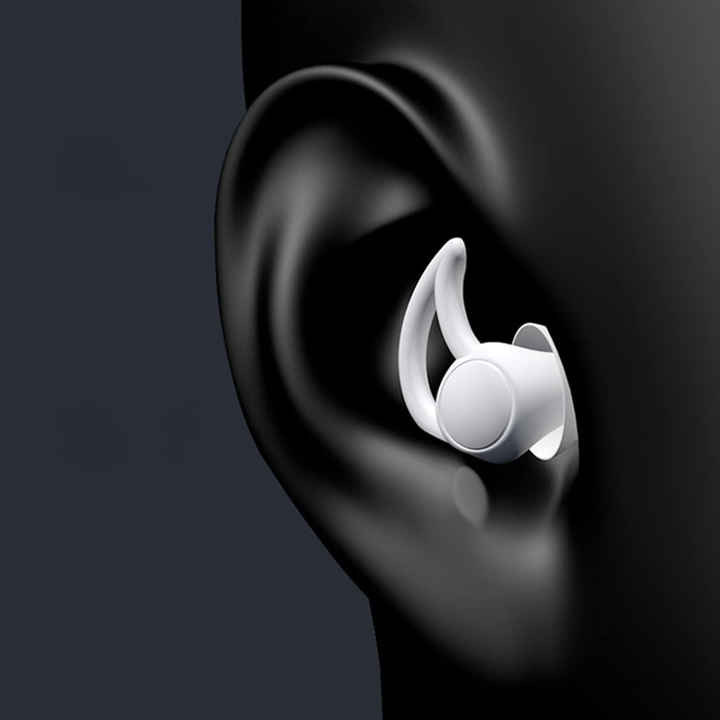 Беруши затычки для ушей для плавания, Белые (1 пара) силиконовые ...