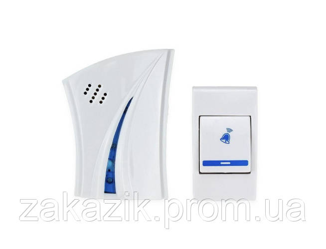 Купить Беспроводной дверной звонок на батарейках Luckarm 8610 Белый ZZ ...