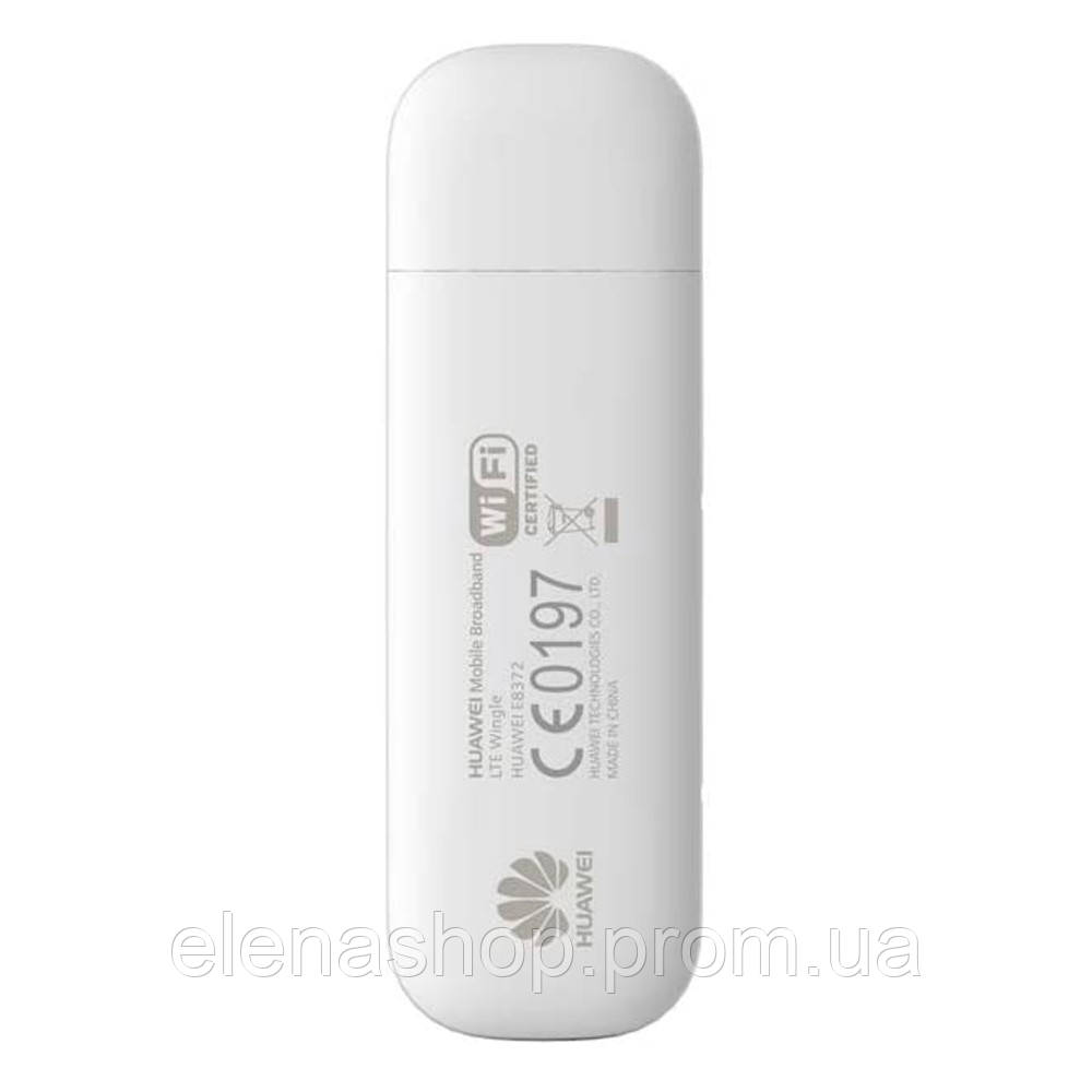 Купить 4G LTE USB модем Anteniti E8372h-153 с функцией раздачи WiFi LTE Cat. 4 150 Мбит с ES ...