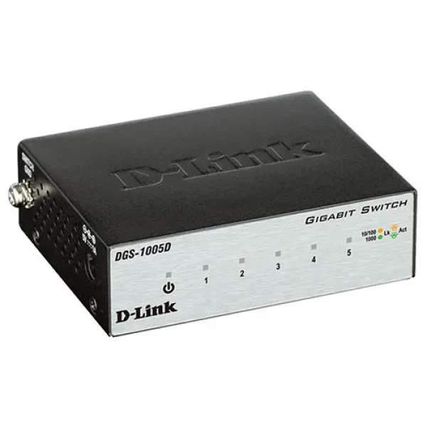 Свитч D-Link DGS-1005D Black 5 портов (ID#1845655202), цена: 740 ...