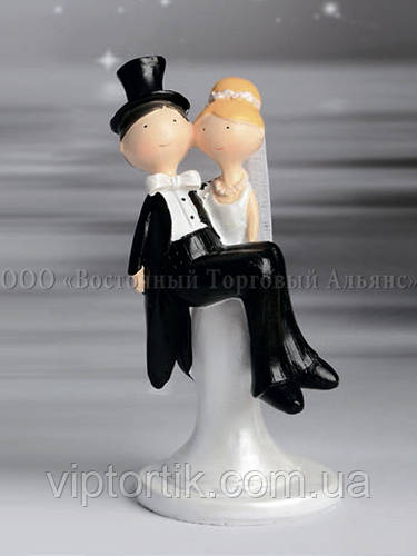 Купить Свадебные фигурки Modecor - 28446B - 15 см, цена 260 грн — Prom.ua (ID#313880409)
