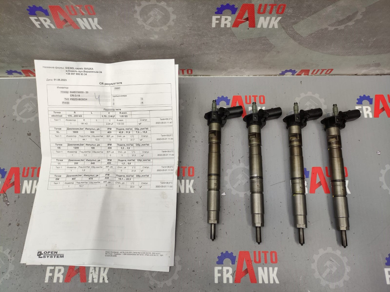 Форсунка 03L130277, 0445116030, 2.0 TDI для Audi/Seat/Skoda/Volkswagen ...