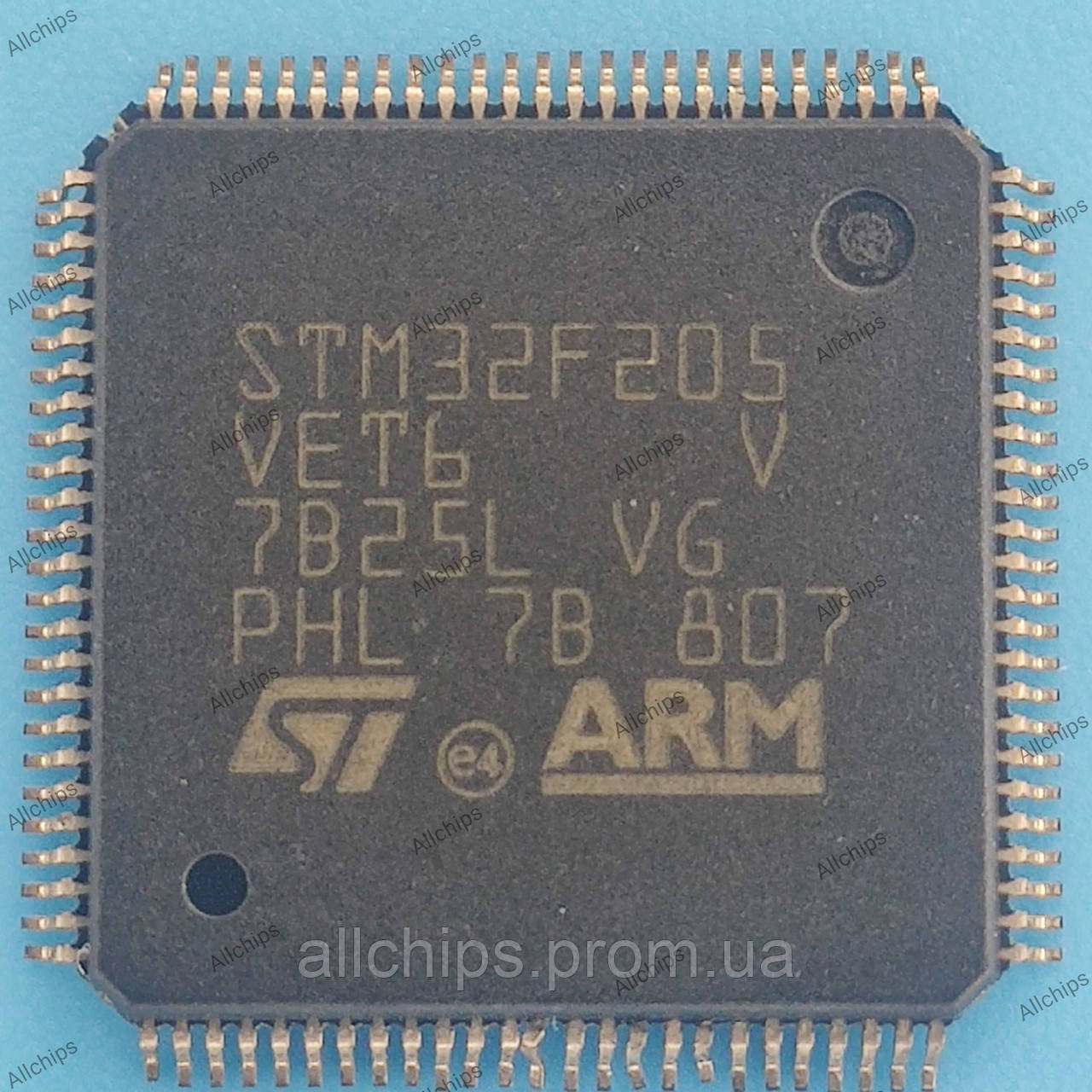 Купить Микроконтроллер STM STM32F205VET6 LQFP100 б/у, цена 604.38 ₴ — Prom.ua (ID#1493754607)