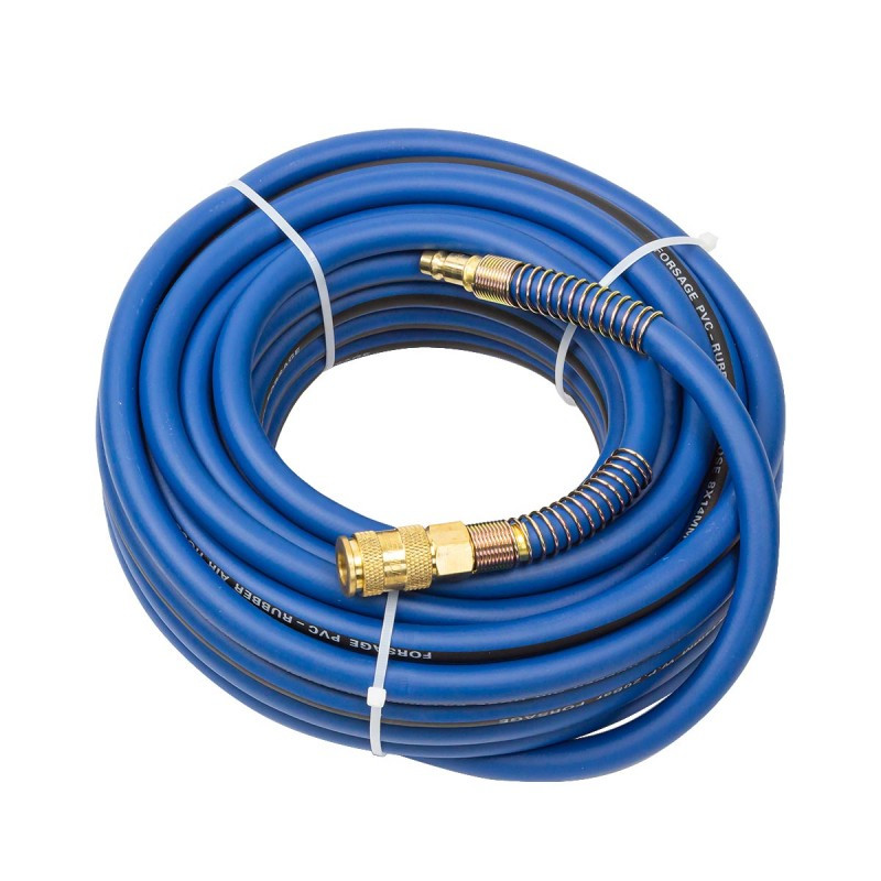 Купити Шланг гумовий повітряний армований з фітингами 8*14мм*20м, ціна ...