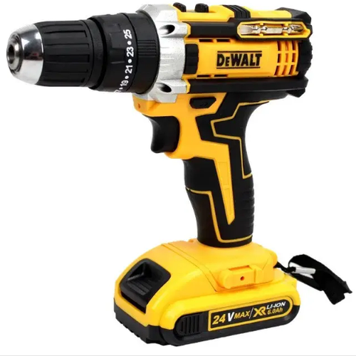 Шуруповерт девольт Dewalt DCD771 акумуляторний 24V з набором ...