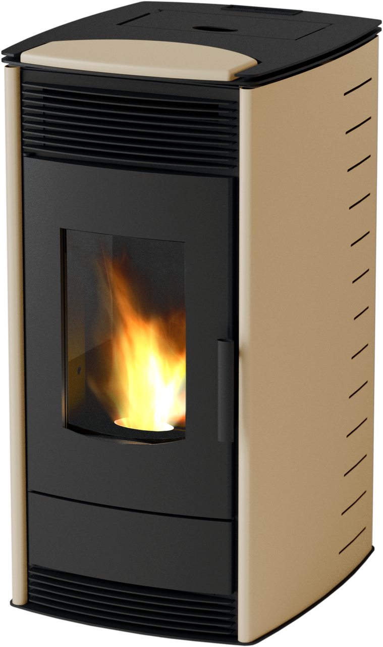 Купить Пеллетная печь-камин с водяным контуром MBS Thermo PELLET ...