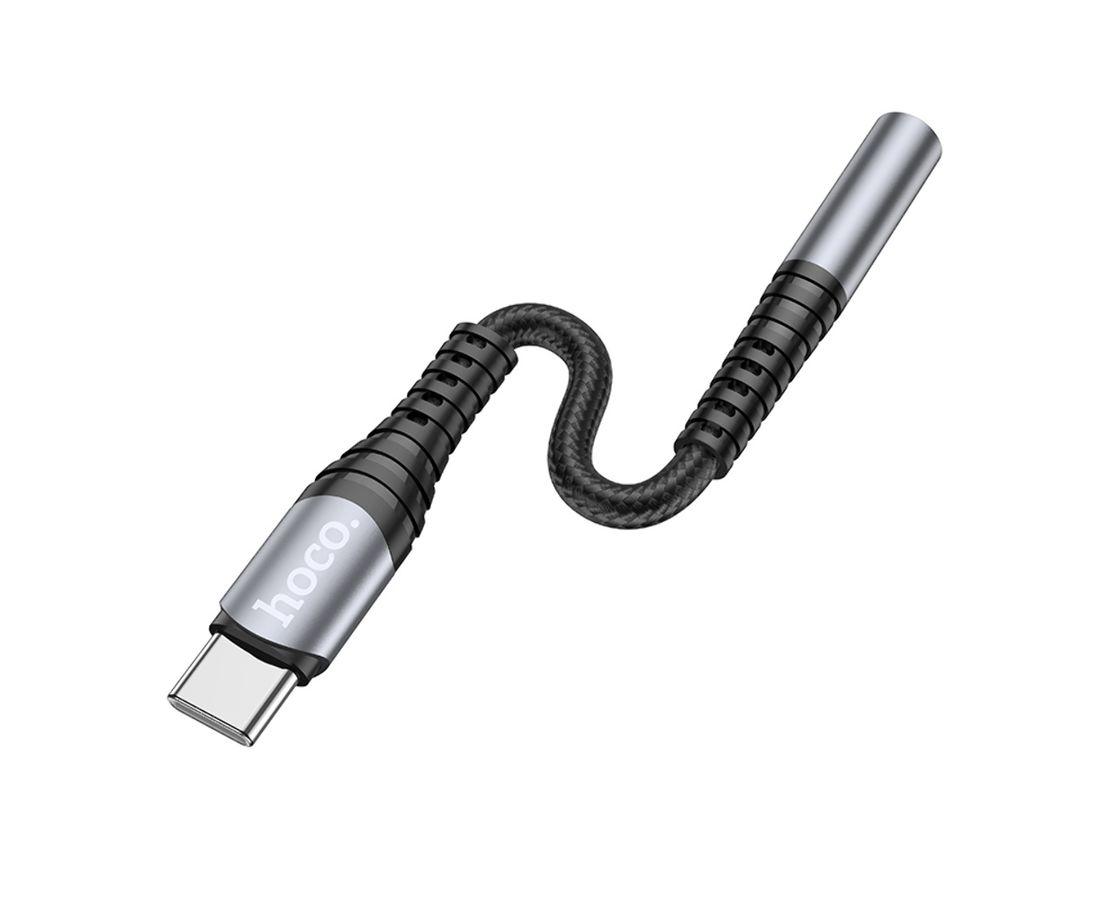 Купити Адаптер перехідник Hoco LS33 аудіо конвертер Type-C to Jack 3.5 ...
