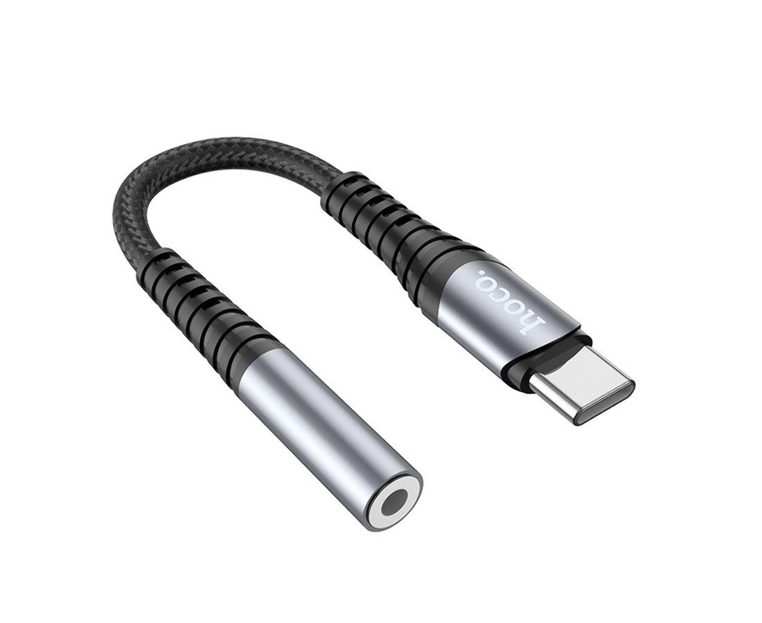 Купити Адаптер перехідник Hoco LS33 аудіо конвертер Type-C to Jack 3.5 ...