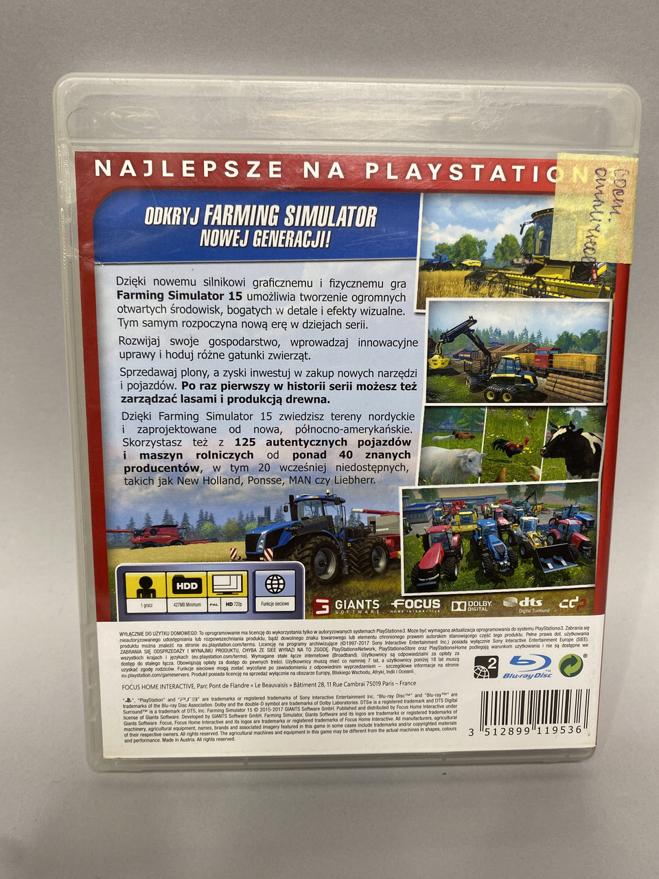 Купити Farming Simulator 15 для PS3, ціна 700 ₴ - Prom.ua (ID# 1846419408)