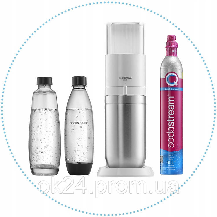 Водний Сатуратор SodaStream Duo Білий — Купить Недорого на Bigl.ua ...