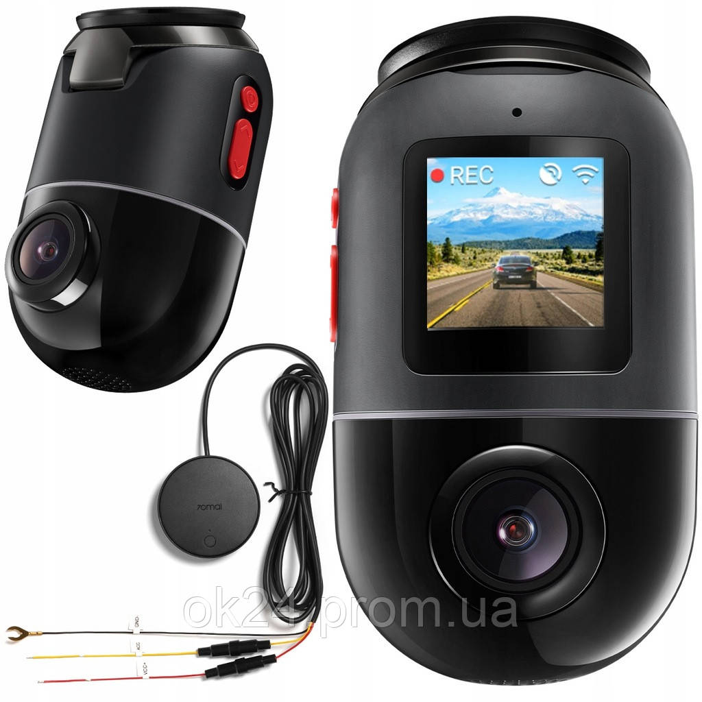 Купити Автомобільна камера 70mai Dash Cam Omni 64GB чорна + РЕЖИМ ...