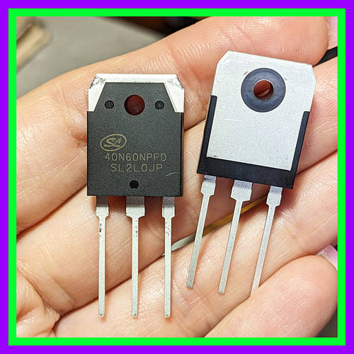 Купити Транзистор 40N60NPFD SGT40N60NPFD 40A/600V IGBT TO-3P, ціна 120 ...