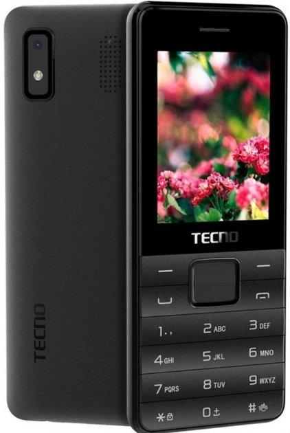 Купити Мобільний телефон TECNO T372 Triple SIM Black, ціна 649 ₴ - Prom ...