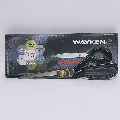 Професійні кравецькі ножиці TC-W240 WAYKEN 240мм (9") леза - німецька інструментальна сталь ...