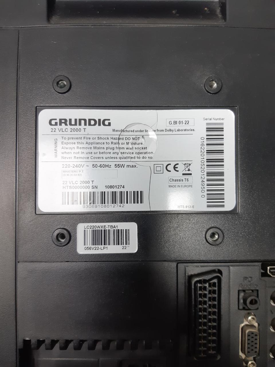 Купити Телевізор Grundig 22VLC 2000 T Б/У немає рідної підставки, ціна ...