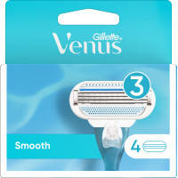 Сменные кассеты Gillette Venus Smooth 4 шт. (3014260262709) (ID ...