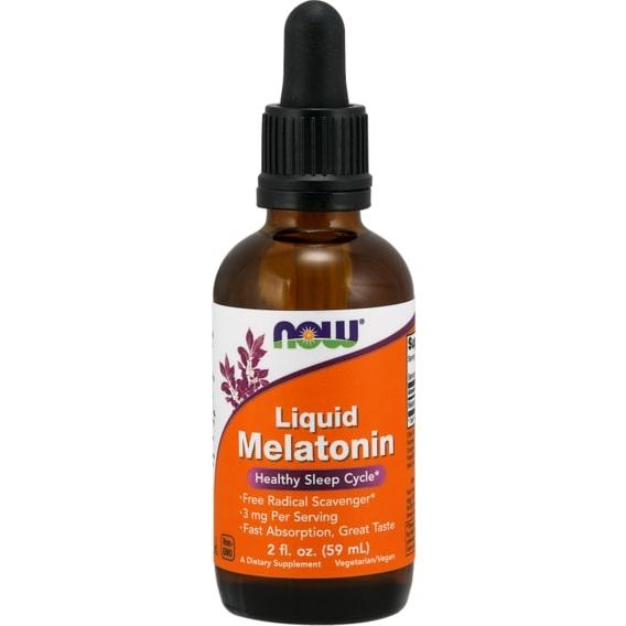Мелатонин для Сна NOW Foods Melatonin Liquid 60 Ml /66 Servings ...