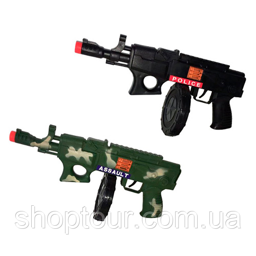 Купить Игрушка, Автомат, размер - 35 см, трещетка, 2 цвета, цена 94.09 ...