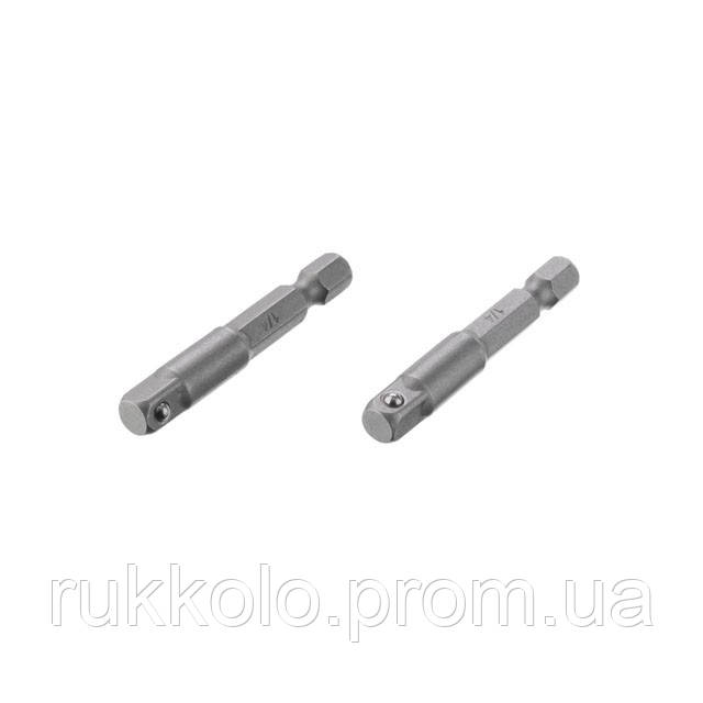 Купить Переходник с Hex 1/4 ,на квадрат 1/4, под шуруповерт, CR-V, уп ...