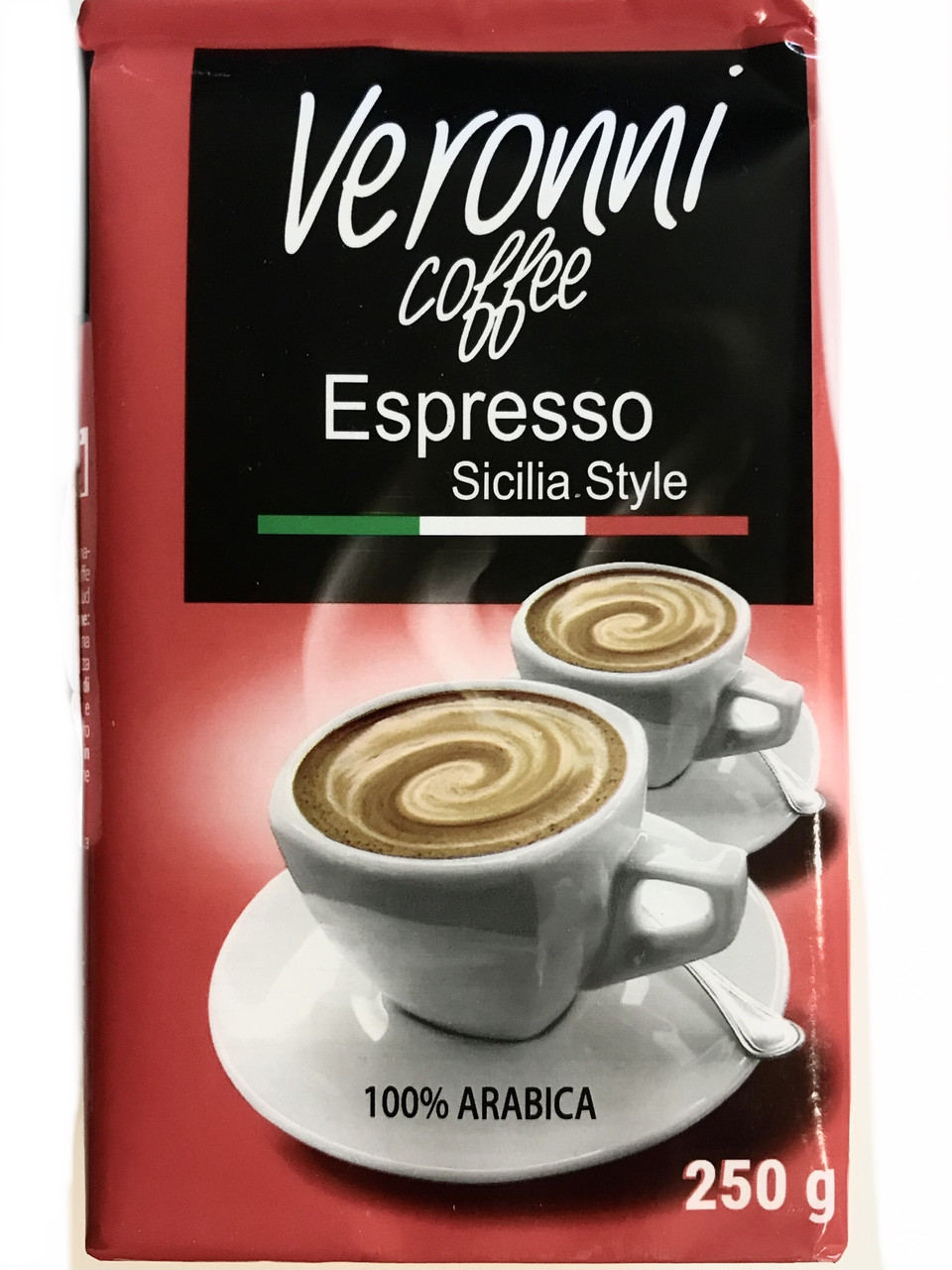 Кофе молотый Veronni coffee Espresso sicilia style 250г Италия (ID ...