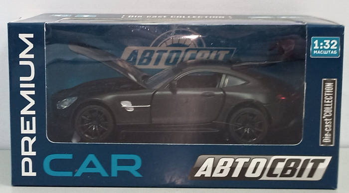 Купить Mercedes AMG GT-R модель 1:32 ТМ "Автосвіт" Металл, звук, свет ...