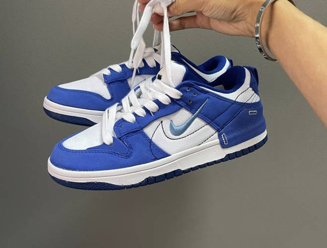 Купить Nike SB Dunk Low Disrupt 2 « UNIVERSITY BLUE » Blue White, цена ...