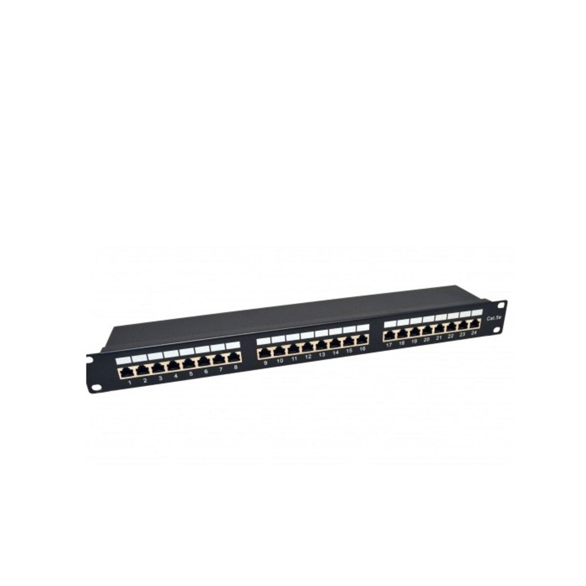 Патч панель Atcom 19 24хrj 45 Ftp 1u Cat 5е в зборі з організатором Fp5224 Id 1847738104
