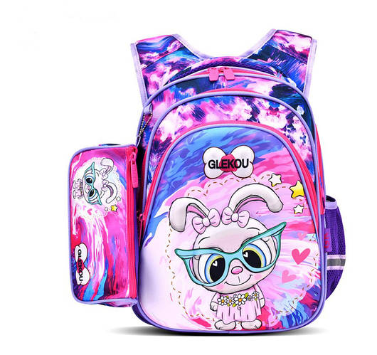 Рюкзак ортопедический школьный для 1-2 класса с пеналом девочке (ID ...