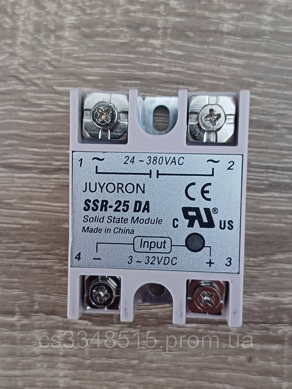 Твердотельные Реле SSR-25DA 24/380VAC JUYORON — Купить Недорого на Bigl ...