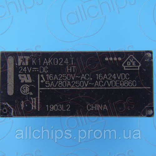 Купить Реле 24В 16А Fujitsu FTR-K1AK024T relay, цена 64.78 ₴ — Prom.ua (ID#1831749295)
