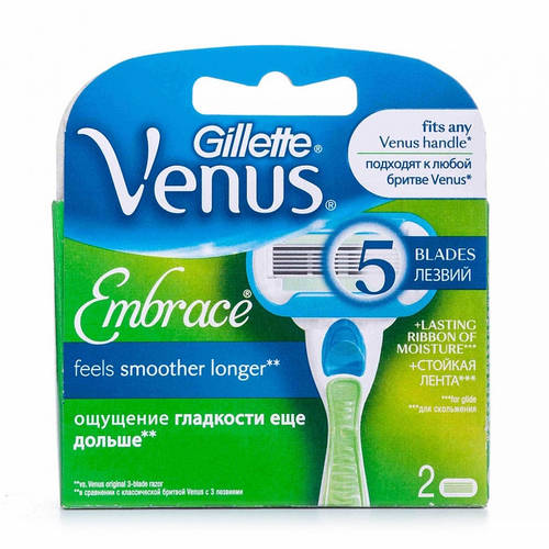 Купити GILLETTE VENUS Embrace Змінні касети д/г 2шт, ціна 359.70 ...
