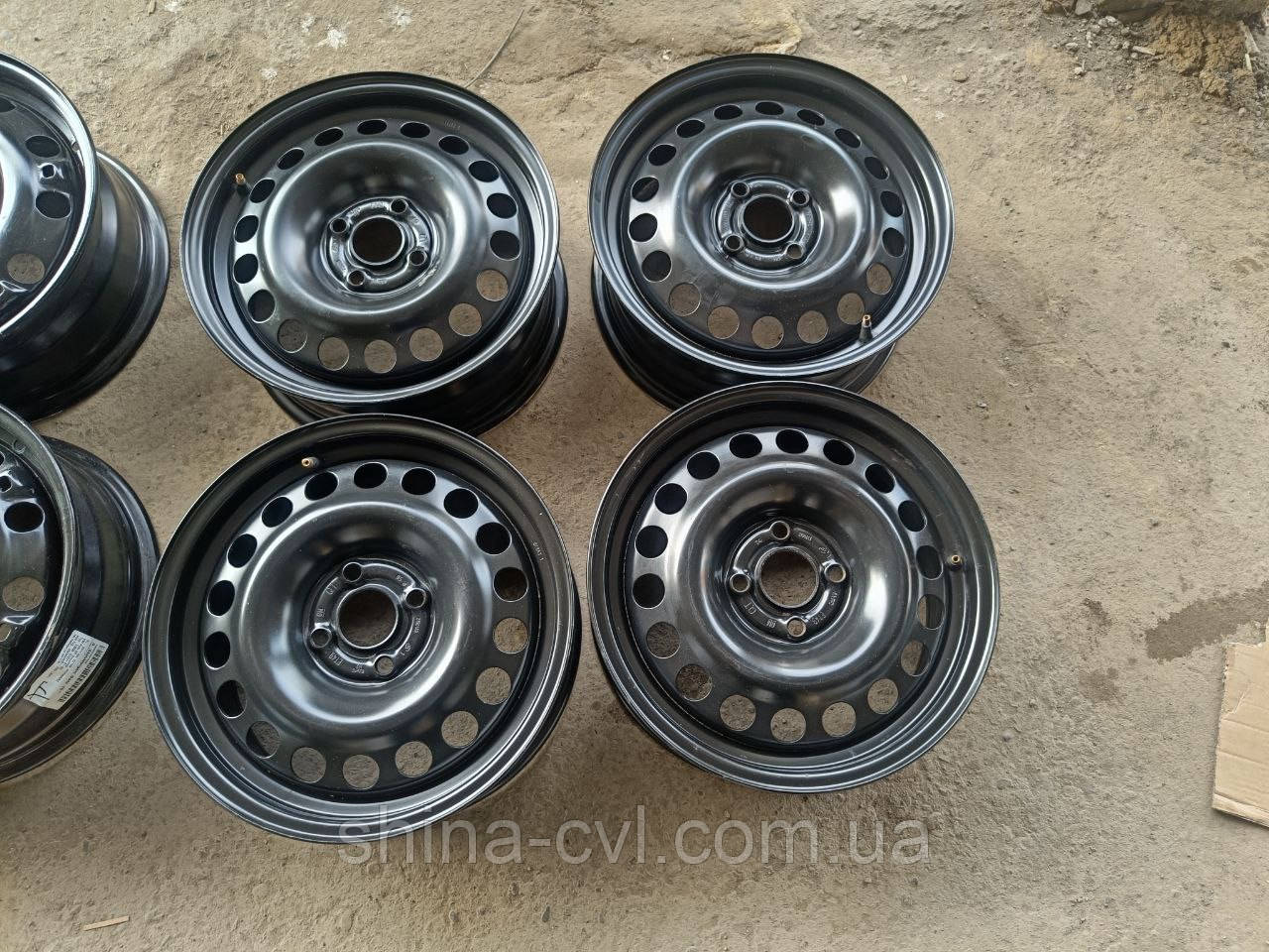 Нові Металеві Диски 4.100 R15 6J ET49 DIA56.6 OPEL ASTRA/COMBO/CORSA ...
