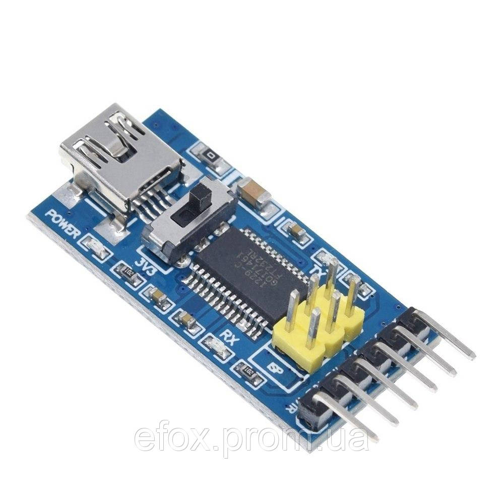 Купить Модуль Arduino USB to TTL конвертер FTDI FT232RL 3.3/5V, цена 98 ...