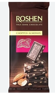 Рош чорний із солоним ДРОБЛ мигдалем 85 г 35 шт./яск (ID#1848917314), ціна: 28.27 ₴, купити на ...