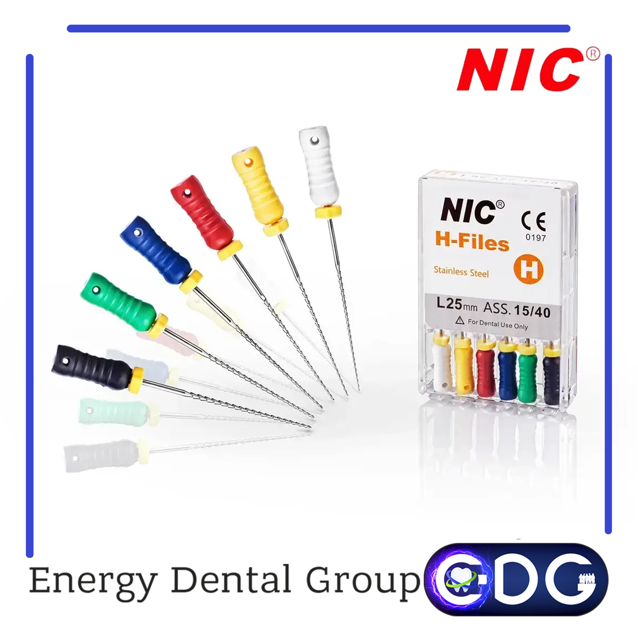 Купити Ручний ендодонтичний інструмент NIC NiTi H File, ціна 167 ...
