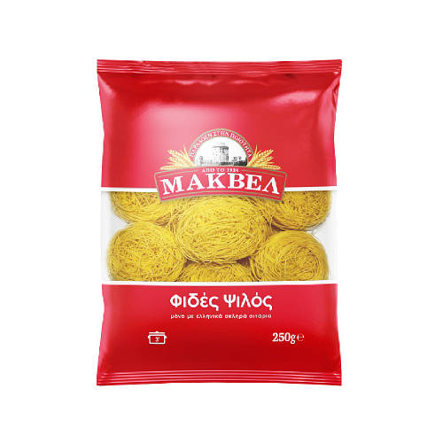 МАКАРОНИ VERMICELLI ВЕРМІШЕЛЬ ГНІЗДА . MAKBEL . 250 г. Греція (ID ...