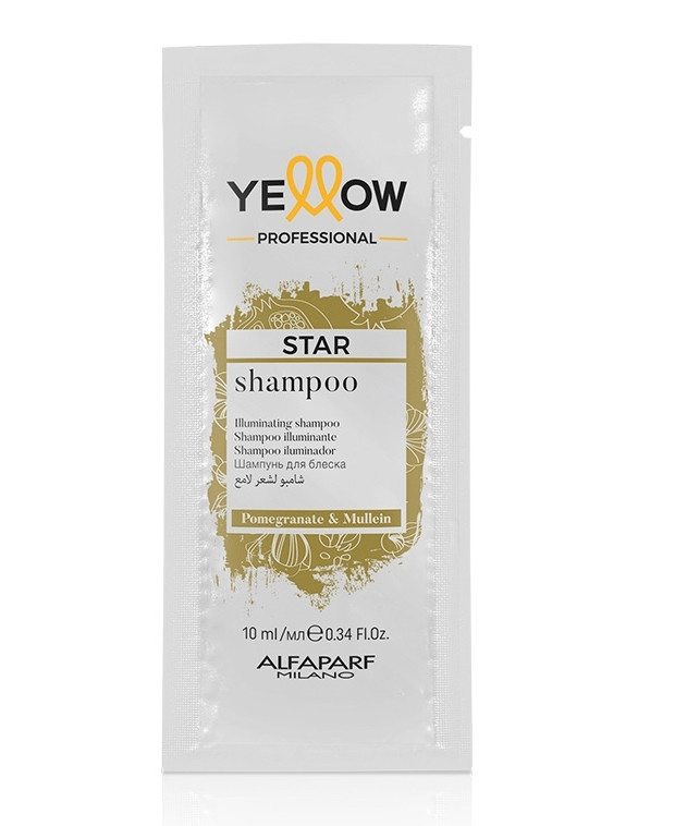 Купить YELLOW Star Shampoo Шампунь для блиску волосся (саше), 10 мл ...