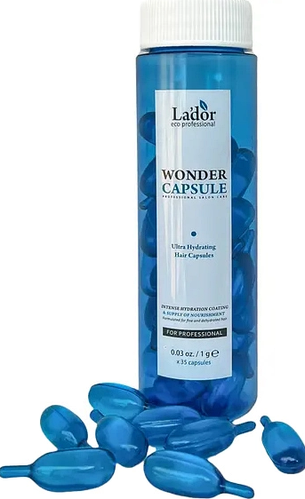 Купить LADOR Wonder Capsule Зволожуючі капсули для волосся, 1 шт, цена ...