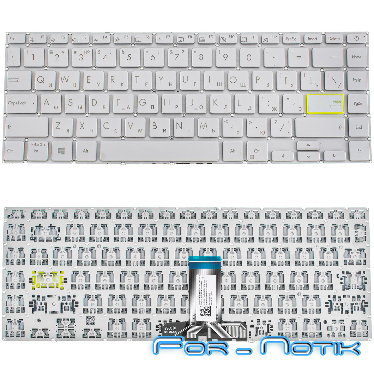 Купити Клавіатура Asus VIVOBOOK 14JP Asus Flip 14 TM420, ціна 1029 ...