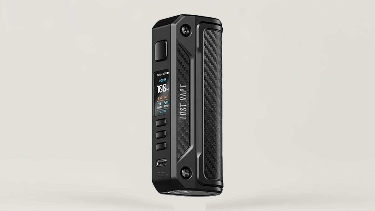 Lost Vape Thelema Solo 100W - черный (Carbon Fiber) (ID#1812279451 ...