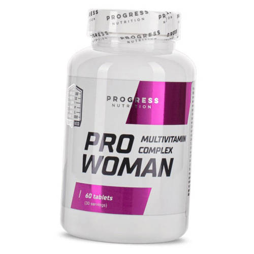 Комплекс вітамінів для жінок Progress Nutrition Pro Woman Multivitamin Complex 60 таблеток (ID ...
