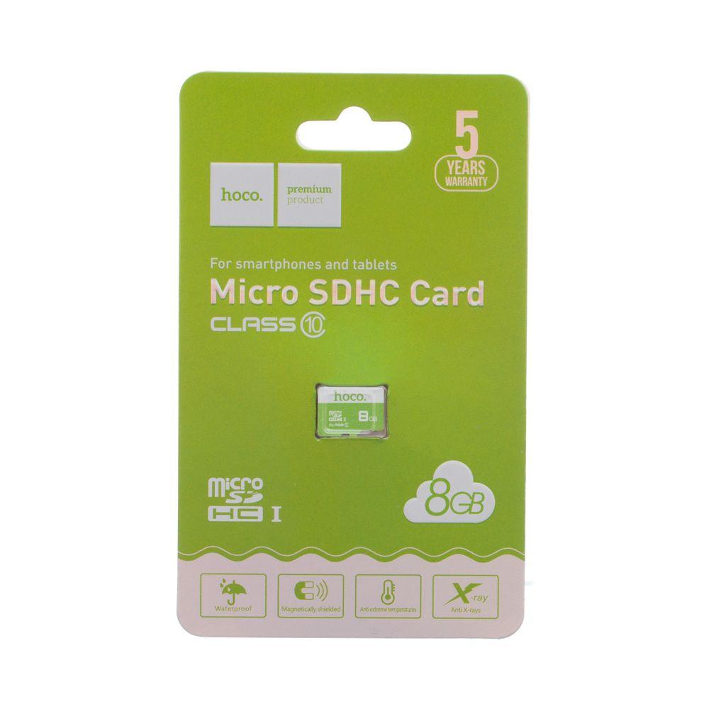 Купить Карта Памяти SD карта СД карточка микро Hoco MicroSDHC 8gb 10 ...