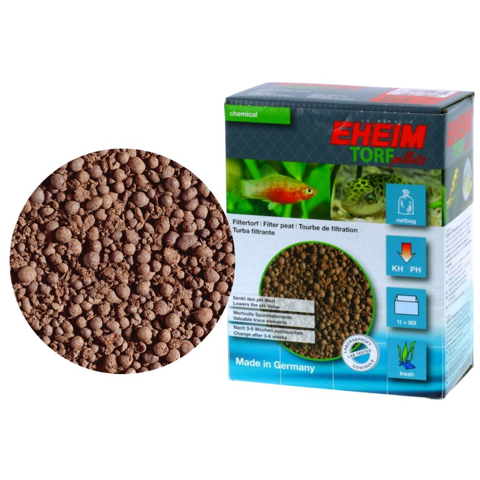 Наполнитель для Фильтра EHEIM TORFpellets 1 Л Торф для Аквариума ...