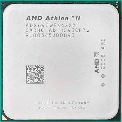 Процесор AMD Athlon II X4 640 3.00 GHz / 2 M / 2000 MHz (ADX640WFK42GM) sAM2+/AM3, tray (ID ...