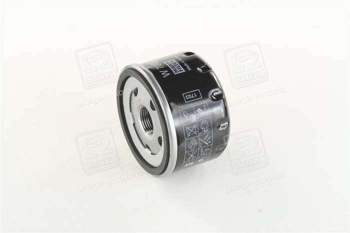 Купить Фильтр масляный двигателя FIAT DOBLO, PUNTO II 1.9 JTD 01- (пр ...
